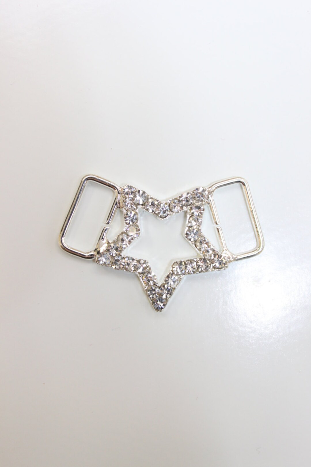Rhinestone Star Connector, Set of 2/ Ready to Ship / Bikini Connector ...