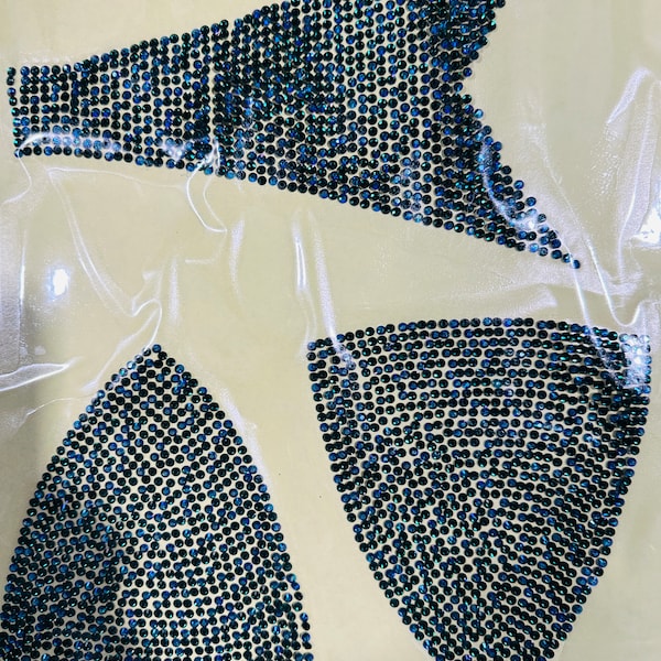 Rhinestone Bikini - Etsy