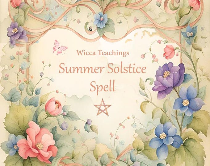 Wicca Teachings Summer Solstice Kit - Etsy