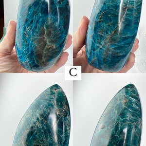 Blue Apatite Freeforms, Apatite Free Form, Blue Crystals, Natural ...
