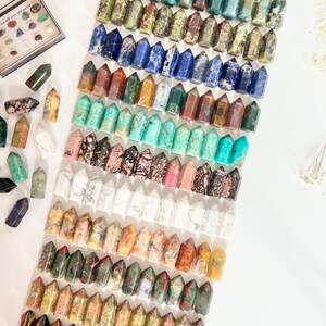 Mini Crystal Tower, Crystal Point, Tiny Crystals, Pocket Stone, You ...