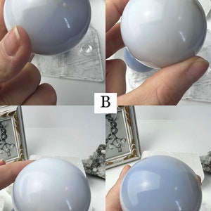Blue Chalcedony Point, Tower, Sphere: Matrix Host Rock Crystal - Etsy