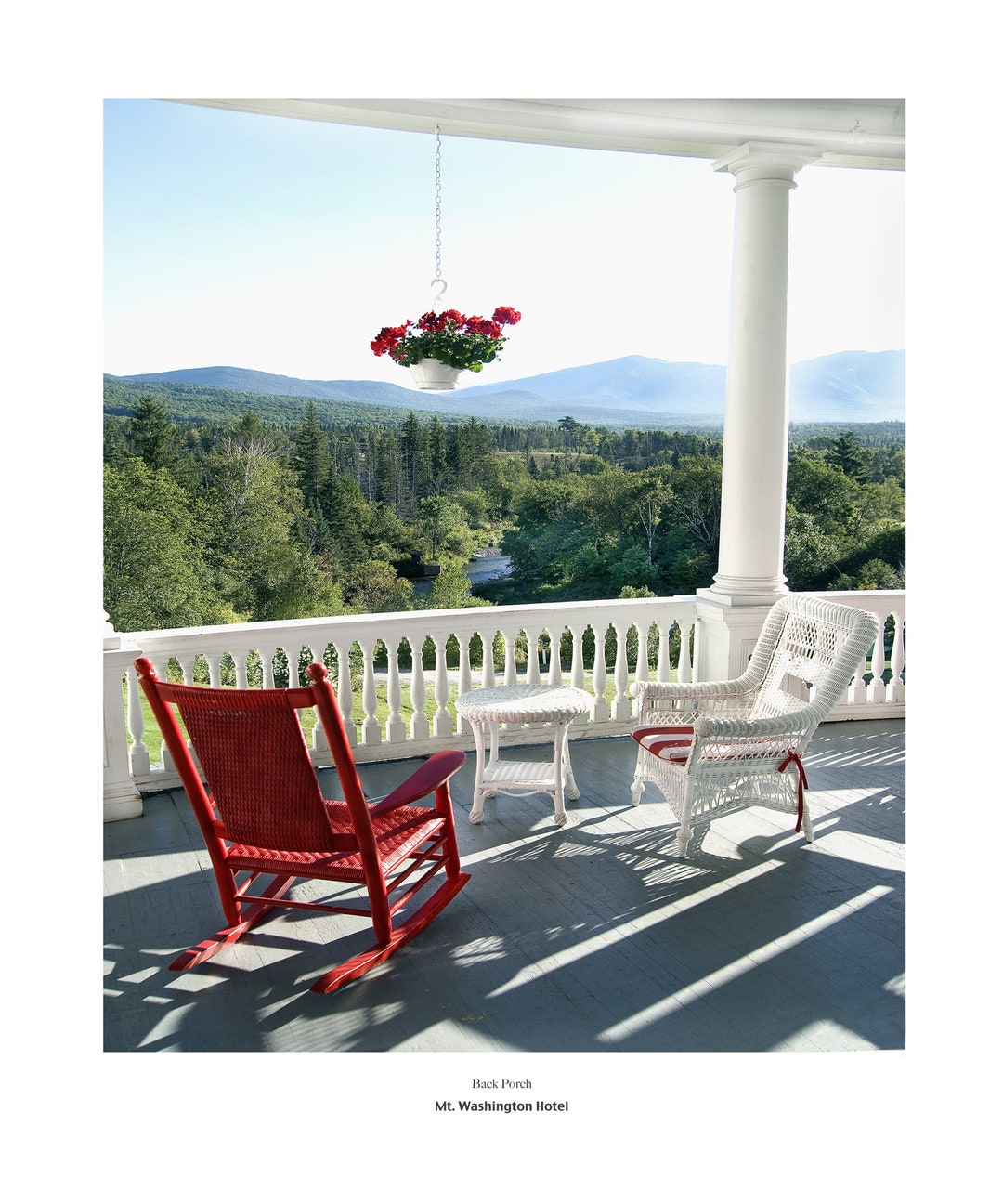 The Back Porch at the Mt Washington Hotel - Etsy