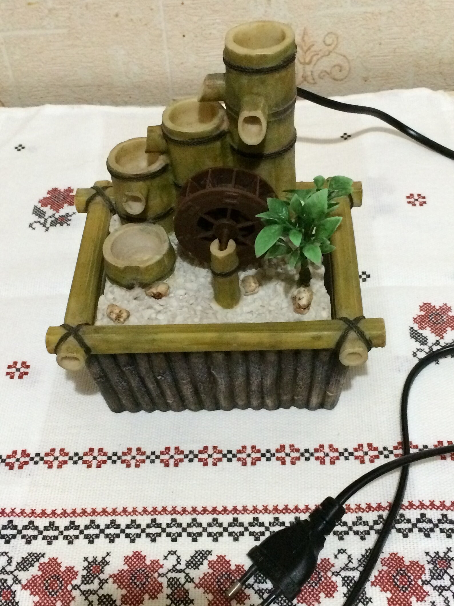 Fountain decorative tabletop Water mill humidifier | Etsy