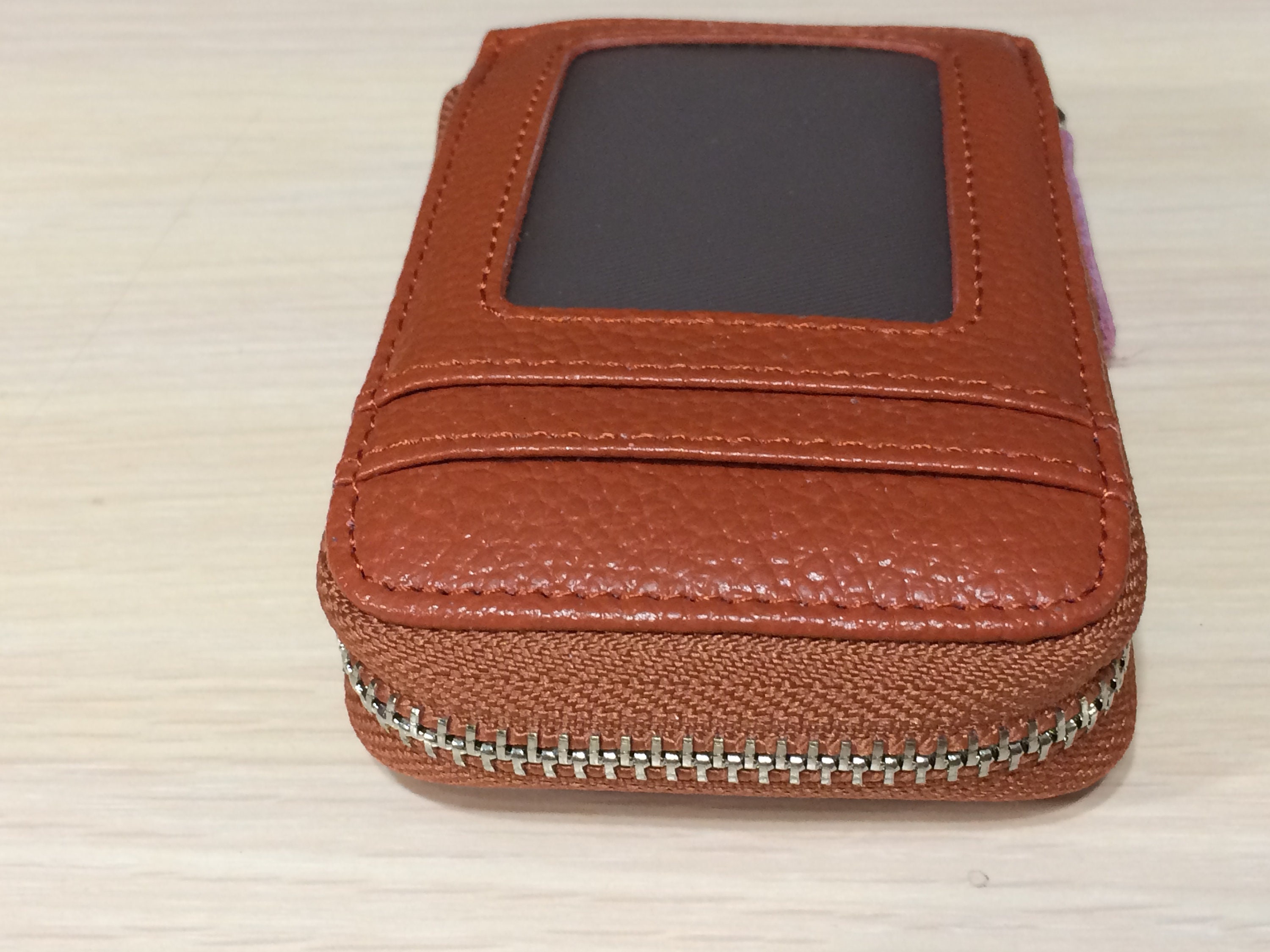 Small wallet box for cards artificial leather gift women | Etsy