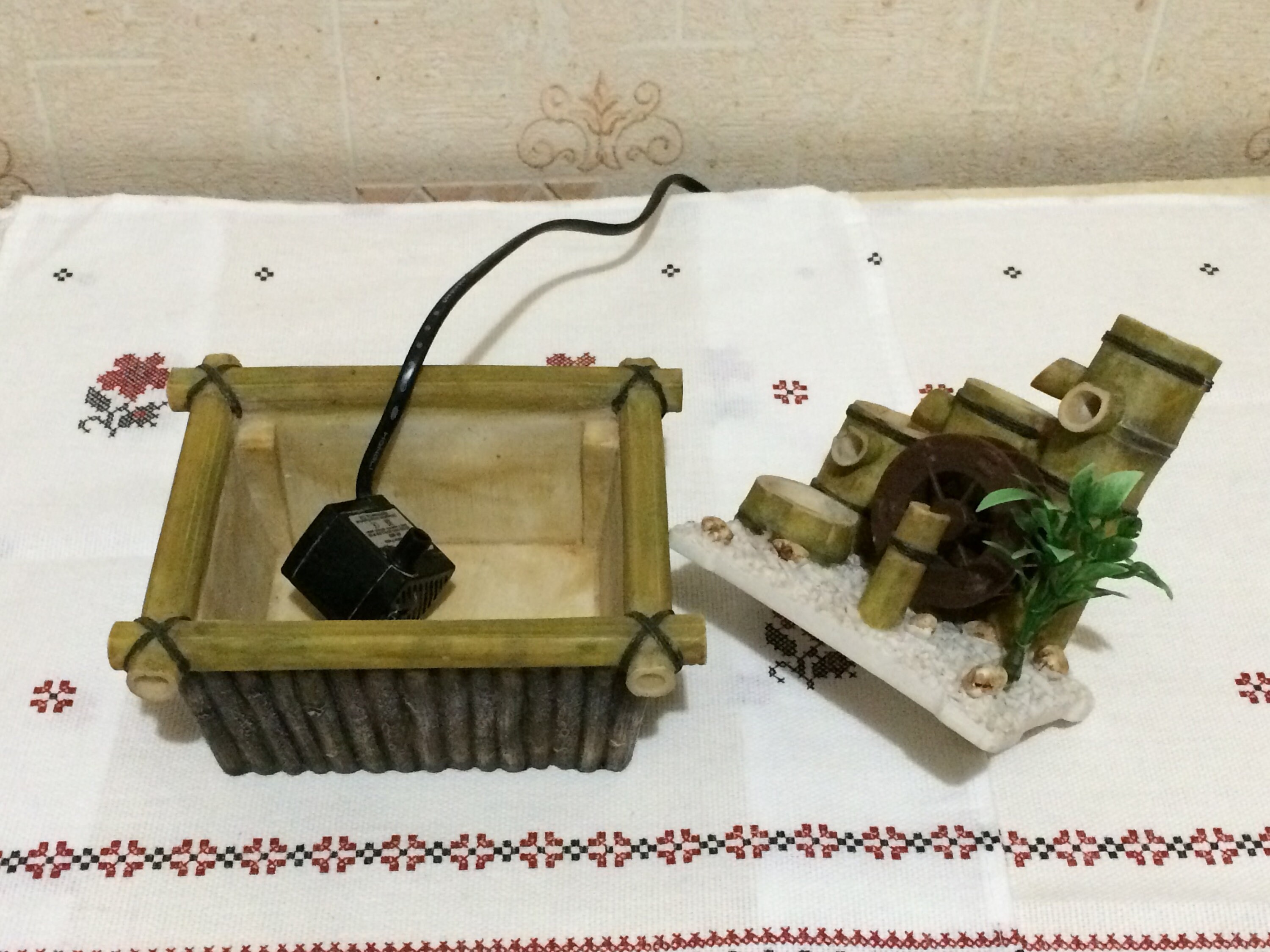 Fountain decorative tabletop Water mill humidifier | Etsy