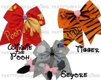 Eeyore Hair Bow - Etsy
