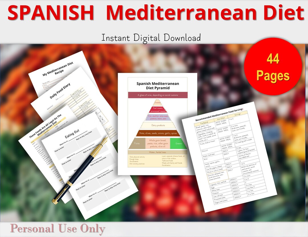 Mediterranean Diet - Spanish Style: Easy to Cook, Delicious to Eat ...