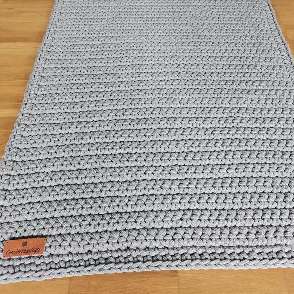 Knitted Rug - Etsy