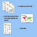 US Passport for Kids Pretend Play Kit With Stamps, Travel Bingo & World ...