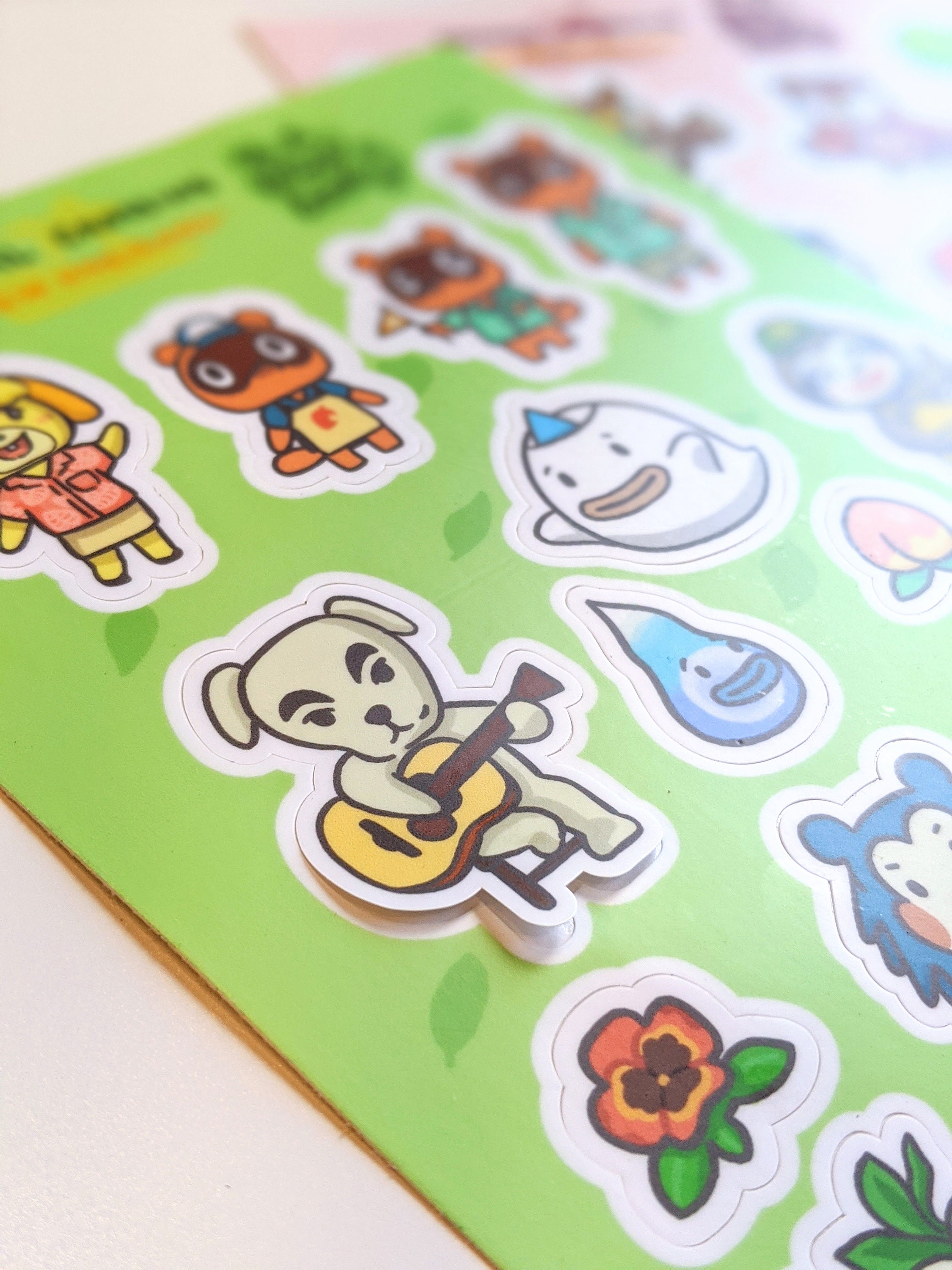 Animal Crossing New Horizons Sticker Sheet - Etsy