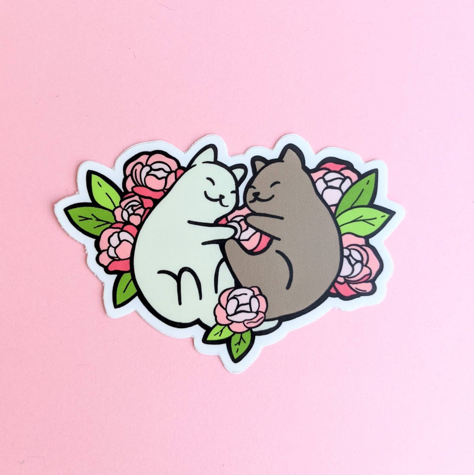 3 Inch Vinyl Cat Sticker | Etsy
