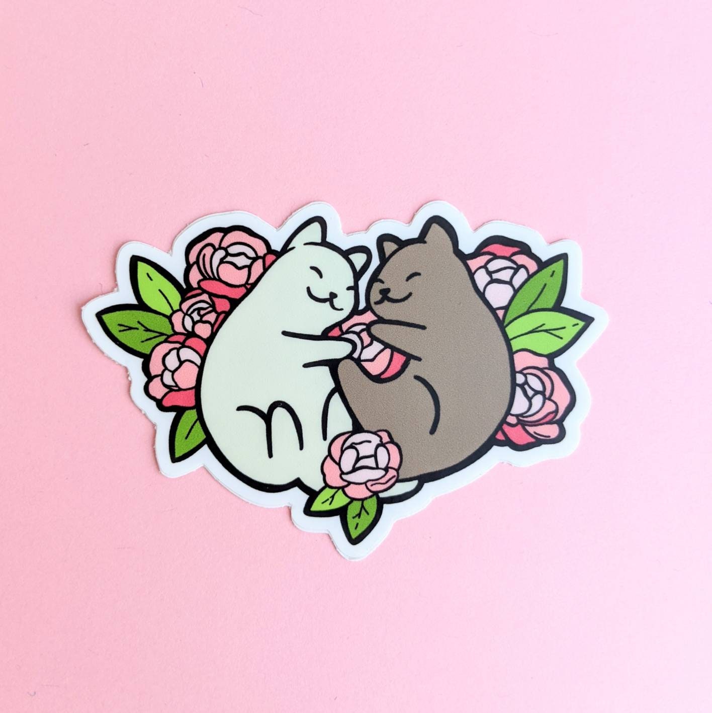 3 Inch Vinyl Cat Sticker - Etsy