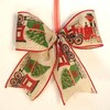 8 Metallic Gold Cream Decorate Tree Bow, Christmas Tree Metallic Gold ...
