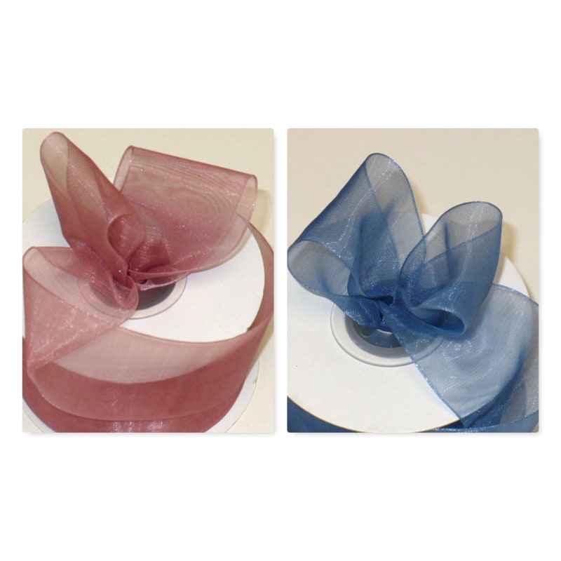 Sheer Organza Ribbon - Etsy