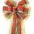 8 Metallic Gold Cream Decorate Tree Bow, Christmas Tree Metallic Gold ...