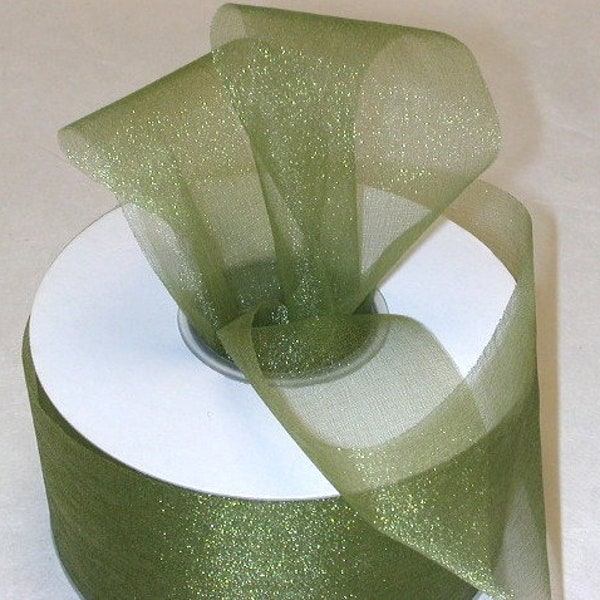 Sheer Green Ribbon - Etsy