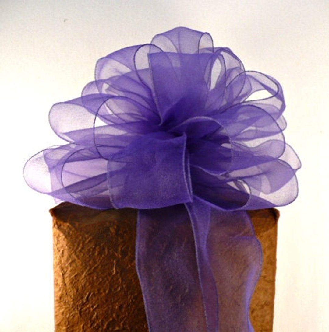 Large Purple Tone Tree Topper, Christmas Tree Top Periwinkle Tone ...