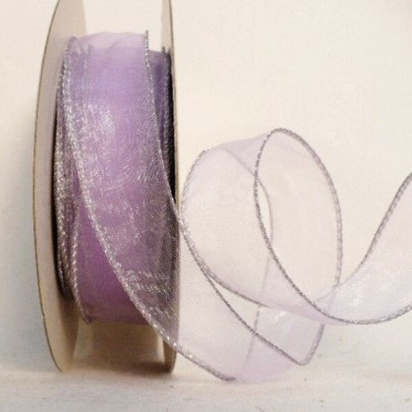 Sheer Wired Ribbon - Etsy