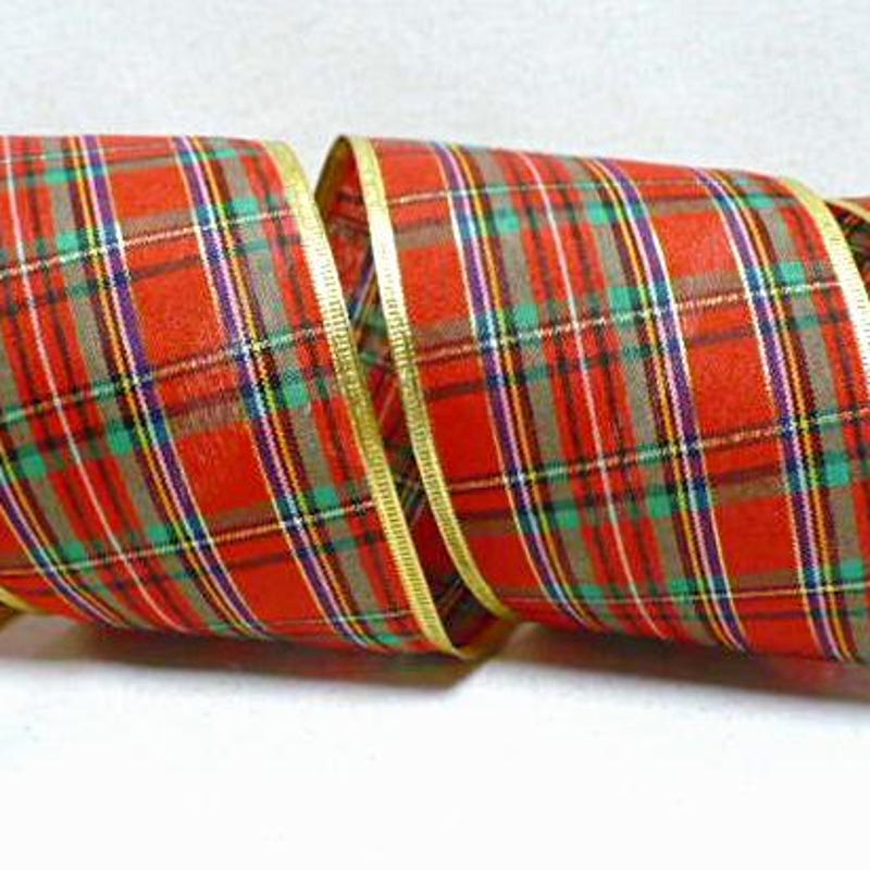 Plaid Ribbon - Etsy