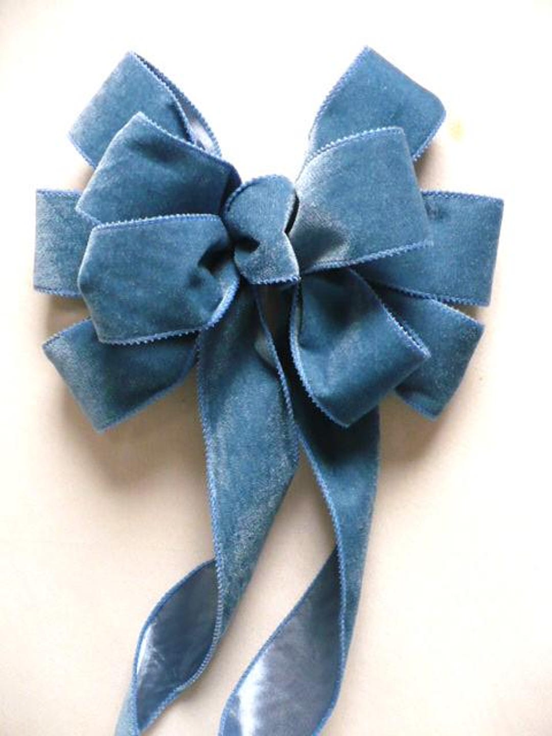 12" Dsmokeluxe Large Smoke Blue Double Side Velvet Tree Wreath Lantern ...