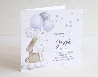 Welcome Grandson Card - Etsy