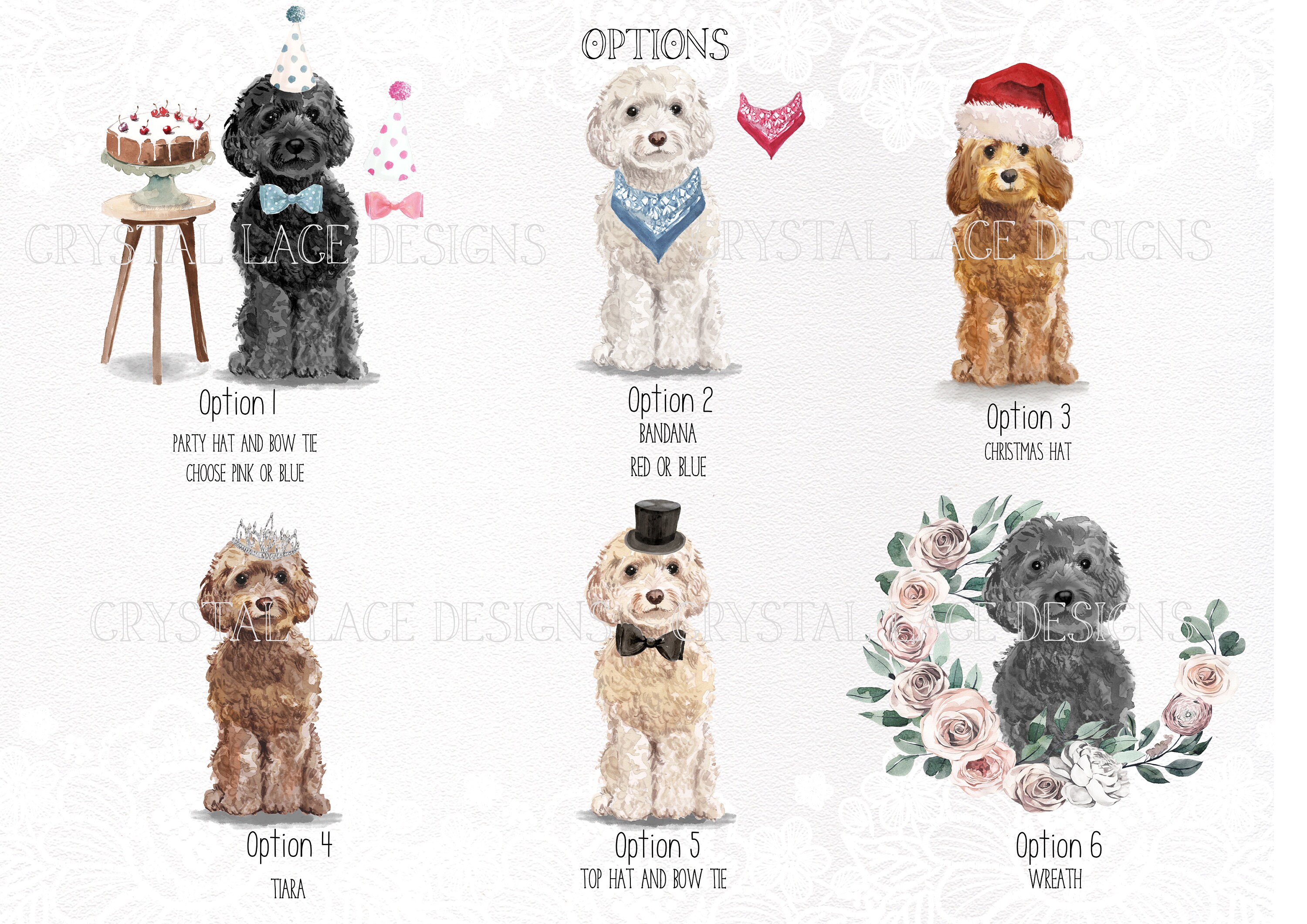 Personalised Cockapoo Birthday Card Personalised Cockapoo | Etsy UK