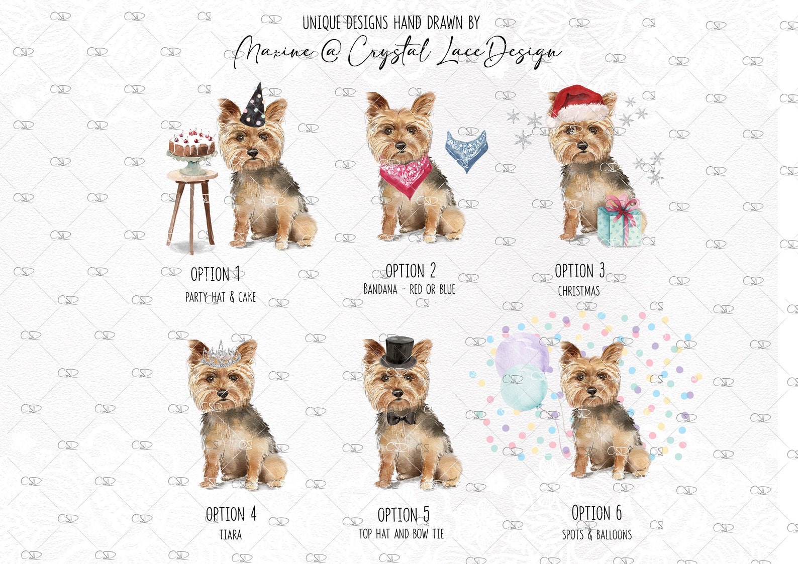 Personalised Yorkshire Terrier Birthday Card Yorkie Card - Etsy UK