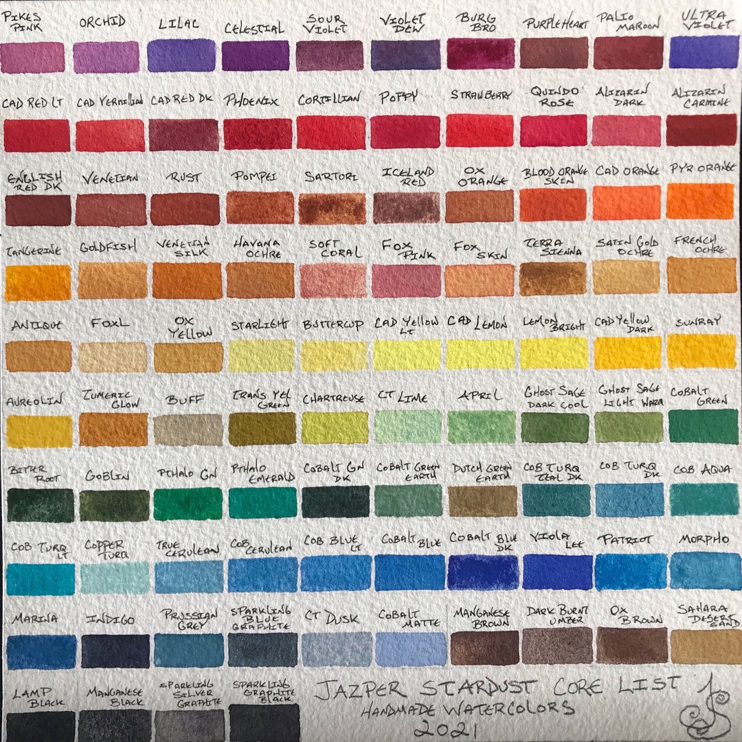 Terra Sienna Artisanal Handmade Watercolor Half Pan - Etsy