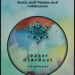 GENUINE INDIGO Jazper Stardust Handmade Watercolor Pan (made With Pure ...