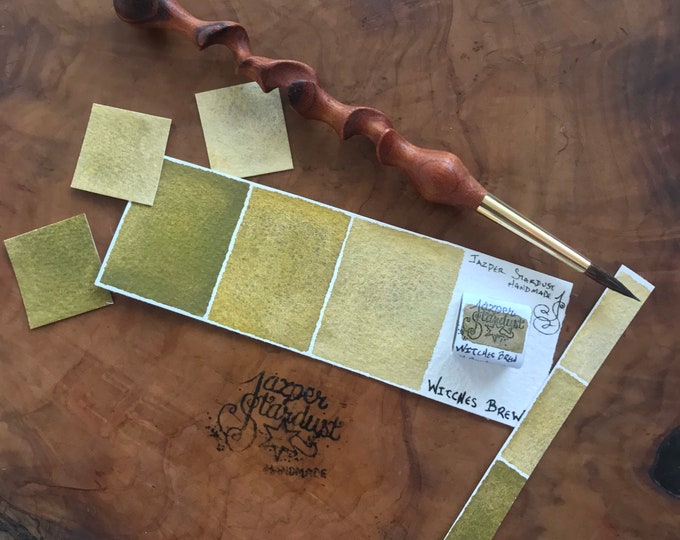 Genuine LAPIS LAZULI Artisanal Handmade Watercolor Half Pan from Pure ...