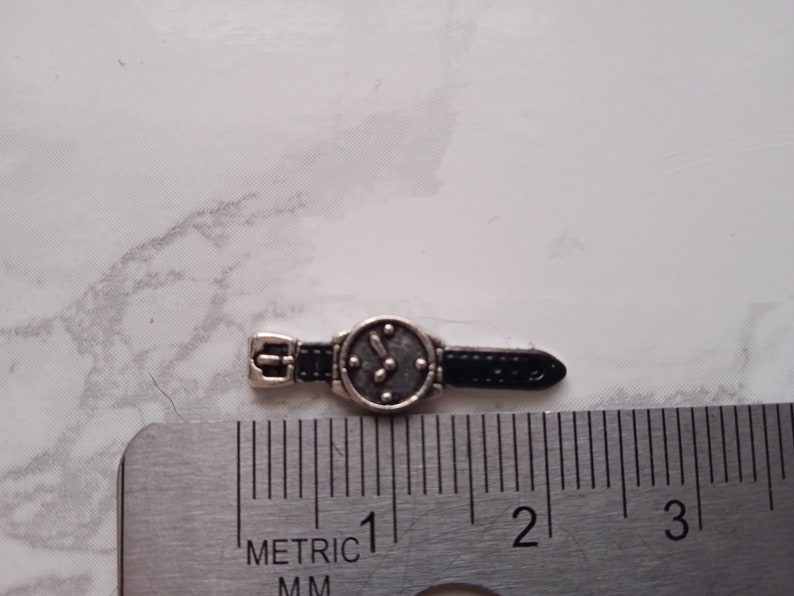 Dolls House Miniature Watch, Black Strap, 1:12 Scale - Etsy