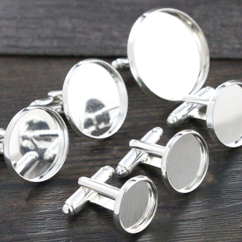 Cufflinks Blank - Etsy