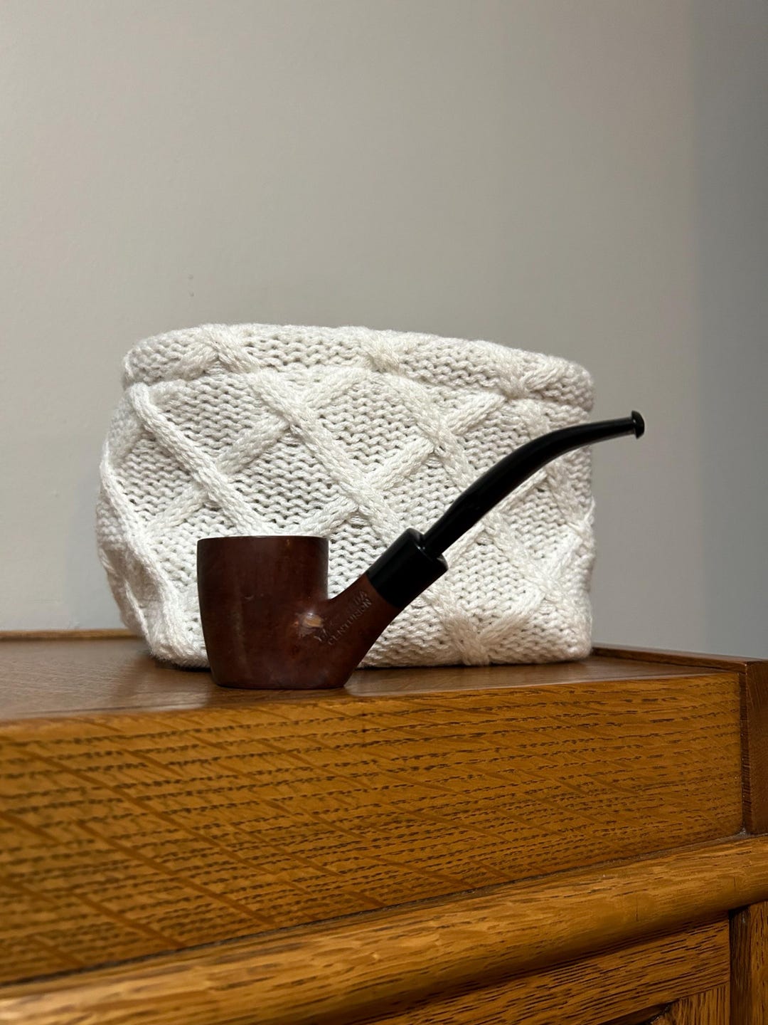 Vintage La Strada Centurion Italian Tobacco Pipe Vintage Pipe Brown ...