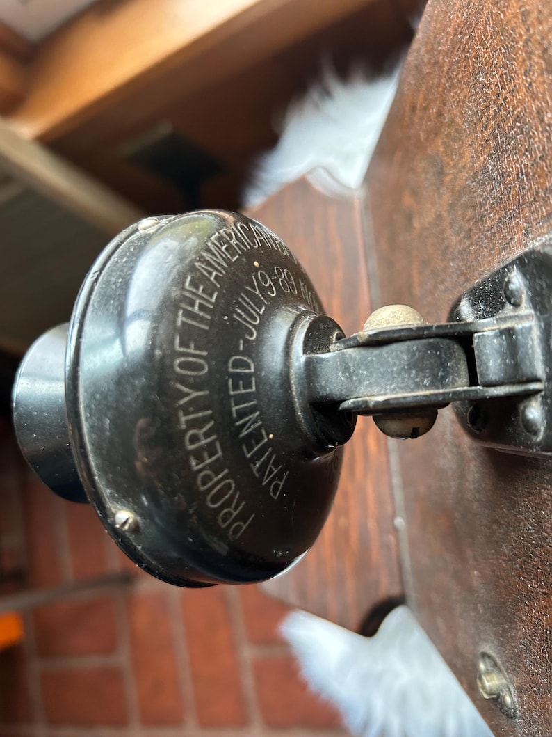 Antique West Electric Hand Crank Wall Telephone Has Been Converted ...