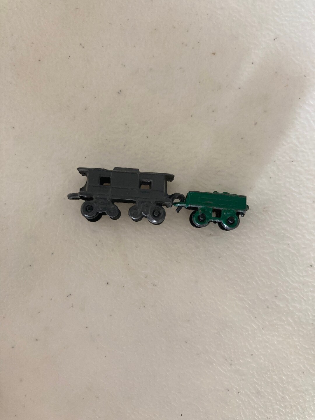 Vintage Miniature Train Cars Die Cast Steam Train Metal Locomotive 1950 ...