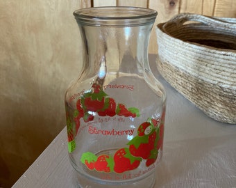 Glass Juice Pitcher | Etsy