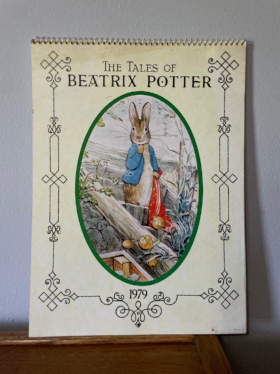 Vintage Calendar 1979 Tales of Beatrix Potter Images for Framing ...