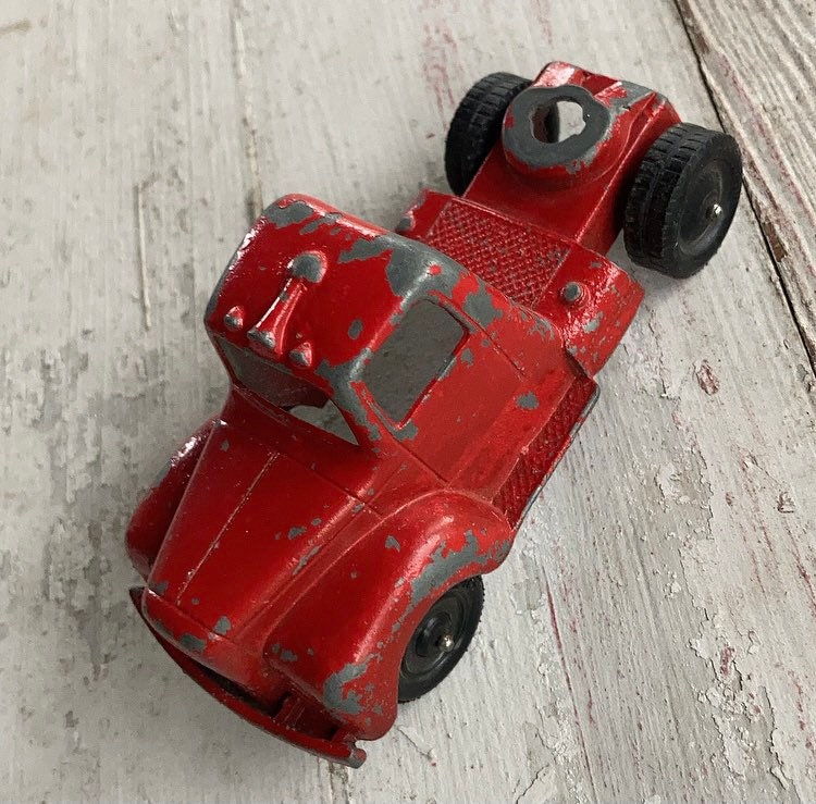 Vintage Red Die Cast Tootsietoy Semi Truck Cab 24 Chicago USA Vintage ...