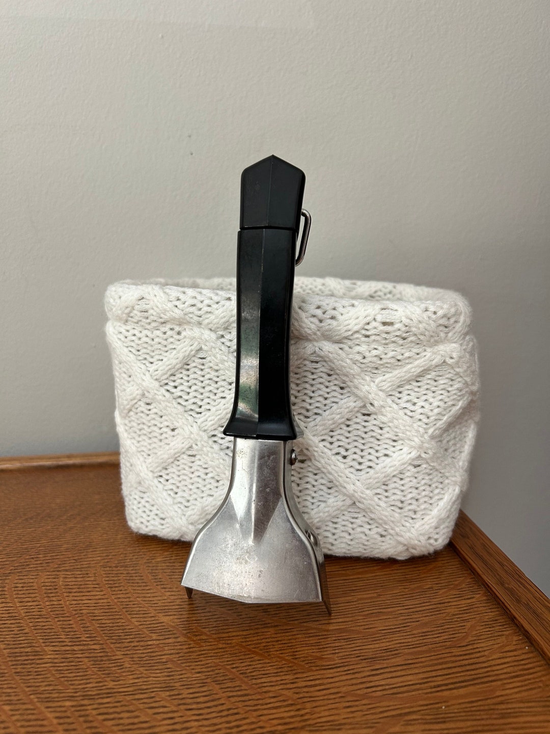 Vintage Corning Ware Lock on Pot Holder Casserole Handle Holder Black ...