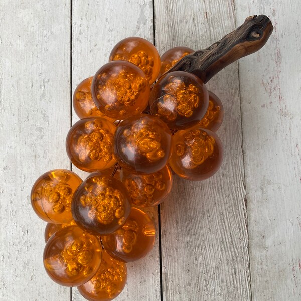 Lucite Grapes - Etsy