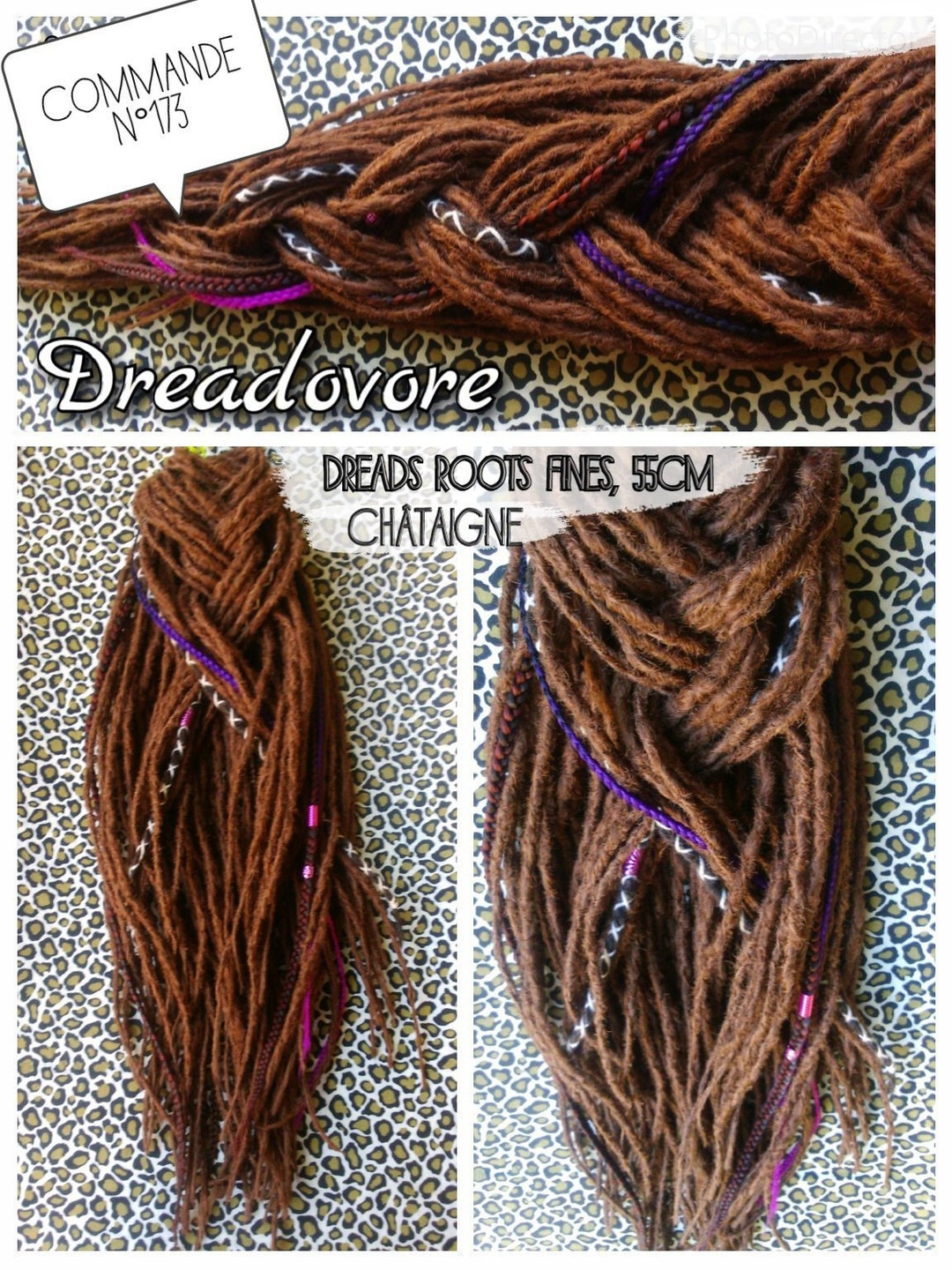 35 Double Dreads and Braids roots natural - Etsy