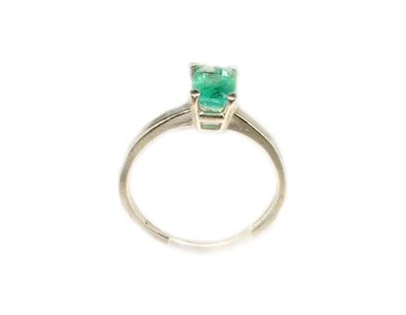Gorgeous Emerald Ring Good Luck Talisman, Natural 19th Century Antique ...