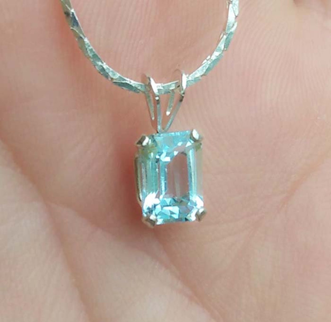 Sky Blue Topaz Pendant Ancient Egyptian Sun God Ra Gemstone 19th ...
