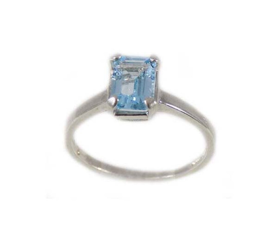 Sky Blue Topaz Ring Ancient Egyptian Sun God Ra Gem, 19th Century Gem ...