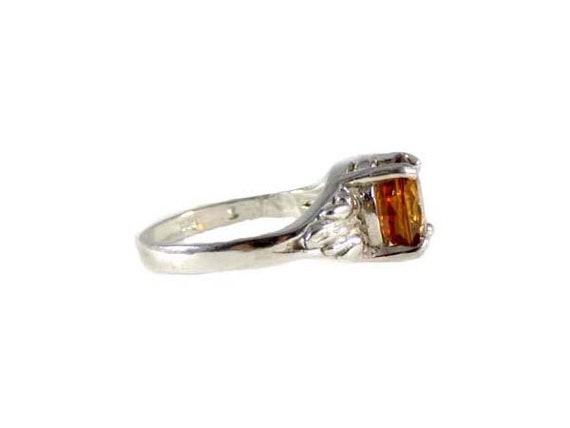 Orange Zircon Ring Ancient Indian Hindu Mythology Gem… - Gem