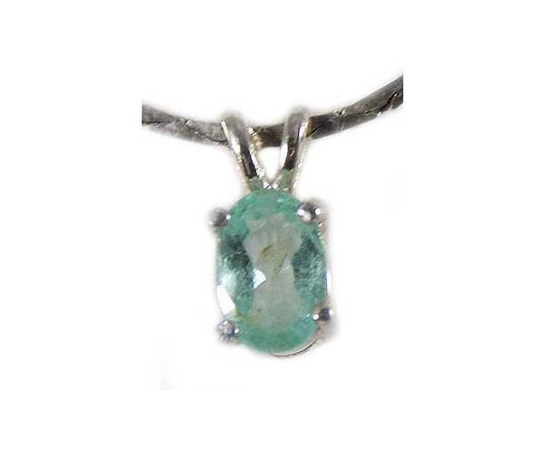 Genuine Emerald Pendant Antique Gemstone Immortality Symbol, Siberian ...