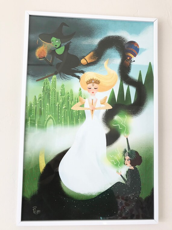 Schlacht der Hexen: Glinda die gute Hexe und die bösen Hexen | Etsy