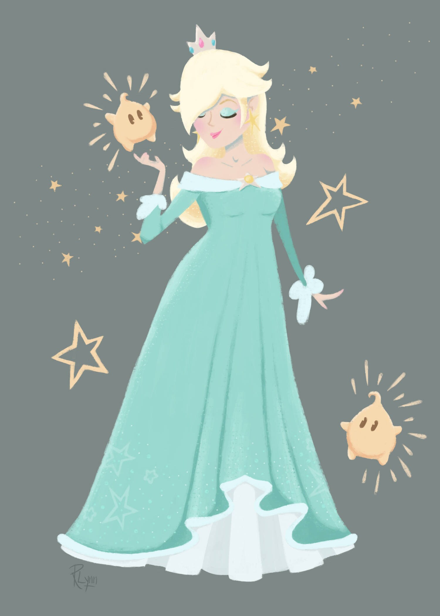 Nintendos Super Mario Galaxy Princess Princess Rosalina Etsy