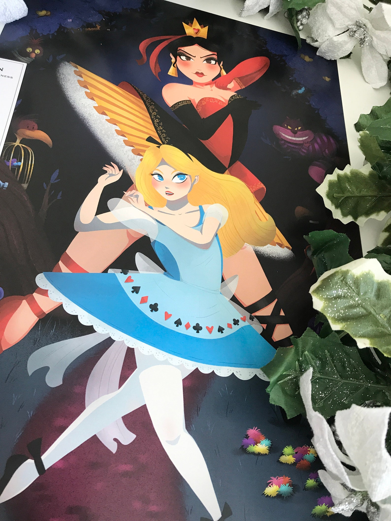 Alice in Wonderland Ballet Art Print - Etsy